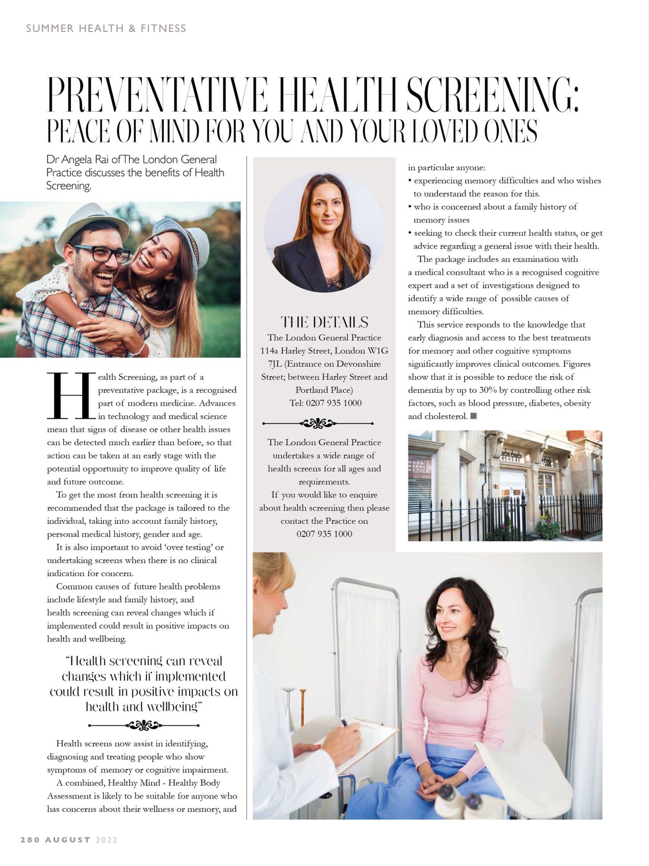 Preventative Health Screening